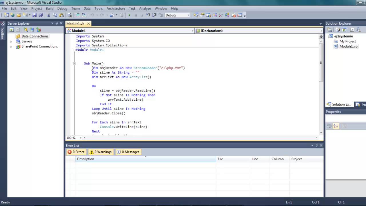 Visual Basic Youtube