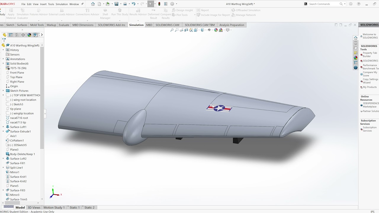 Mae52 Final Project A10 Warthog Youtube