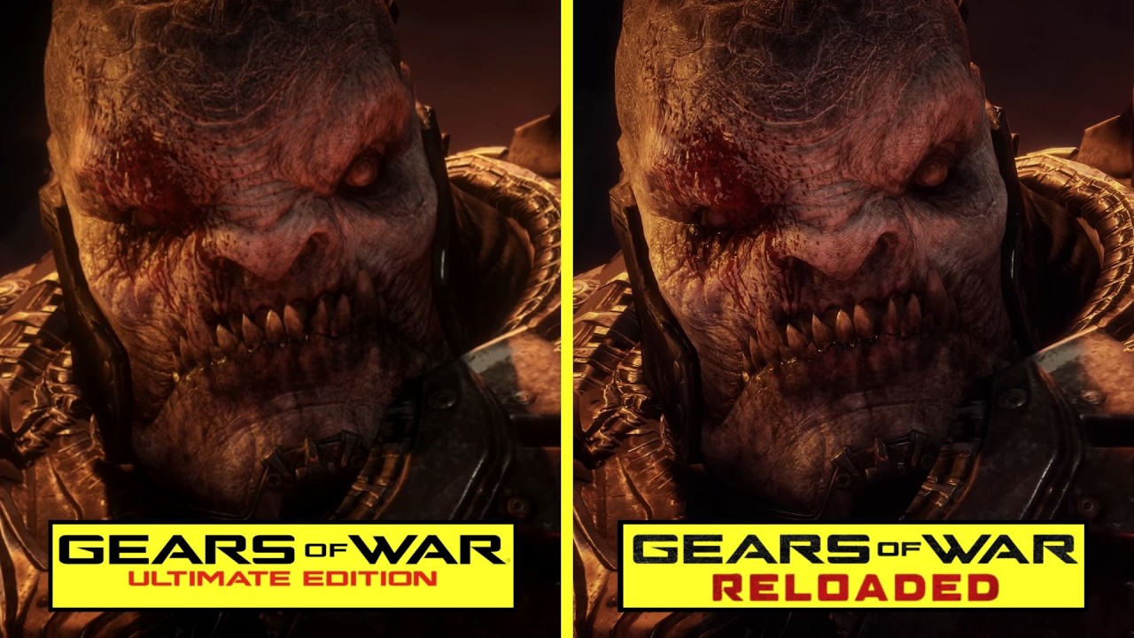 Spot The Difference Gears Of War Reloaded Vs Gears Of War Ultimate