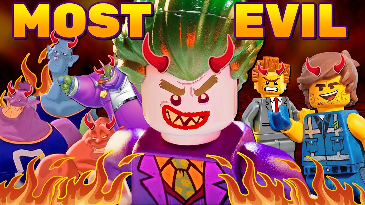 Warner Animation Villains Evil To Most Evil Youtube