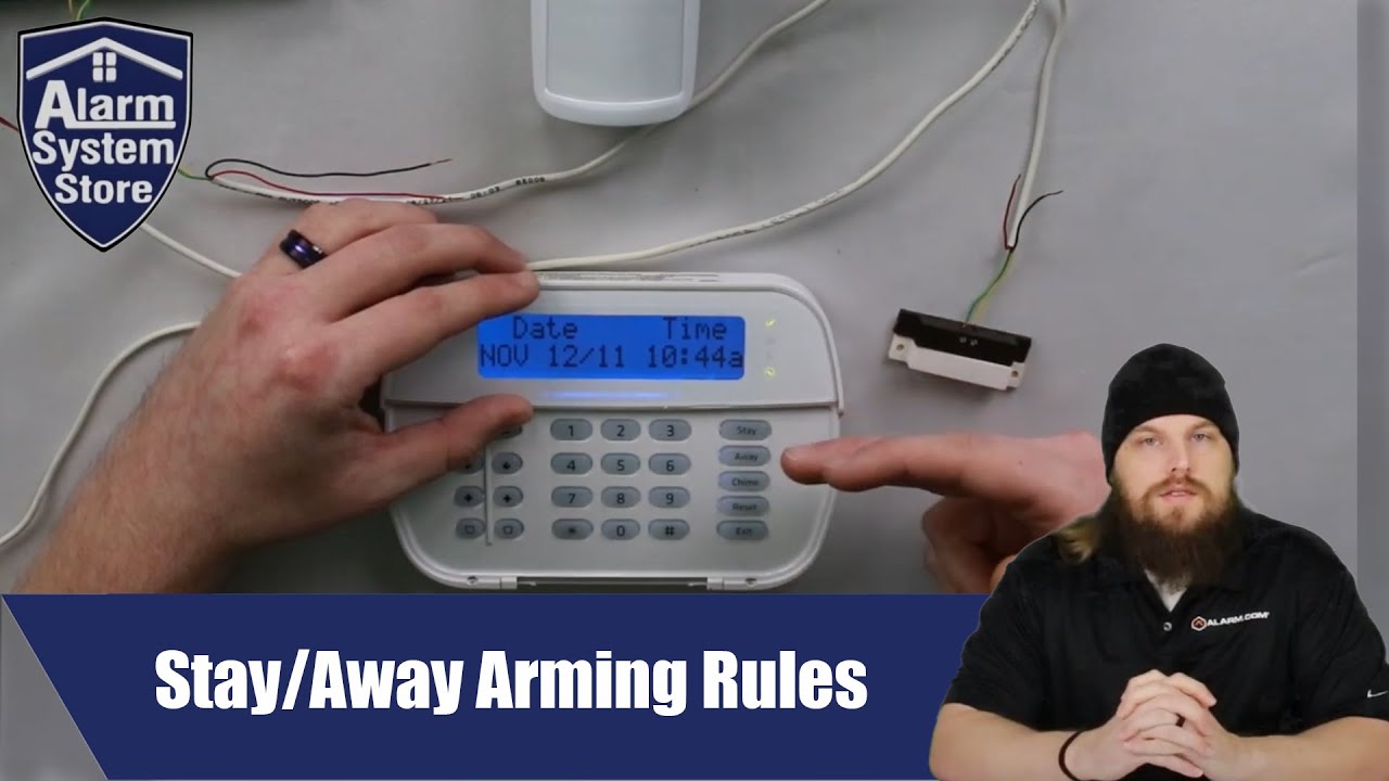 Stay And Away Arming Rules On The Dsc Powerseries Neo Alarm System