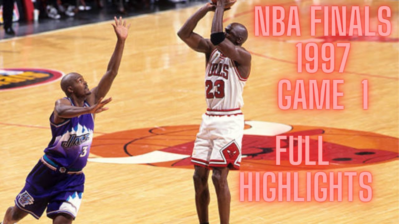 Nba Finals 1997 Game 1 Full Highligts Utah Jazz Vs Chicago Bulls Youtube