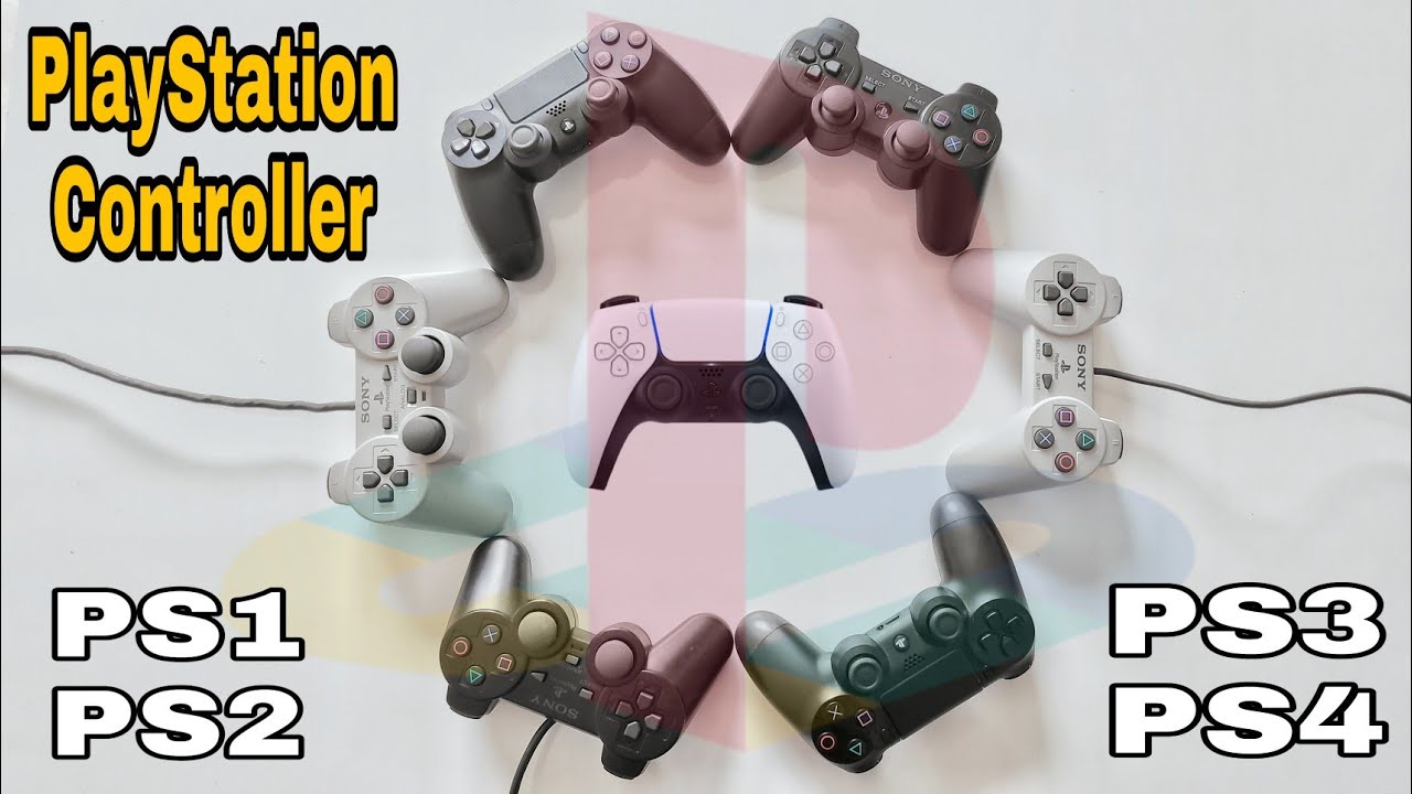 Evolusi Controller Ps1 Ps2 Ps3 Dan Ps4 Review Dan Komparasi Youtube