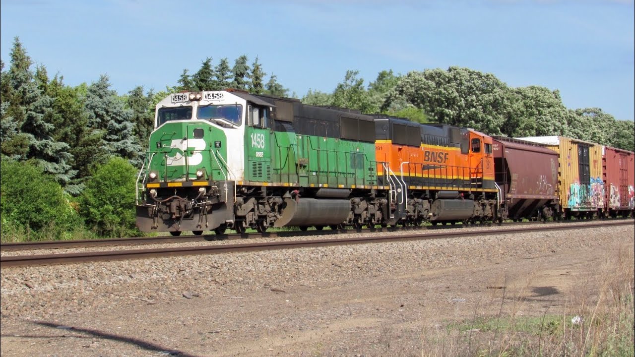Bn Bnsf 1458 Leads H Gfdntw 6 14 2020 Youtube