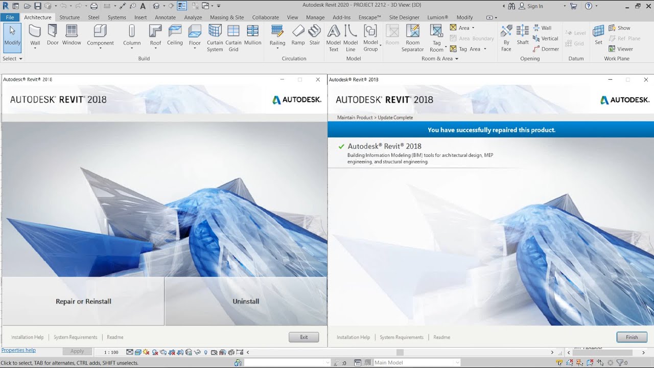 How To Repair Revit Youtube