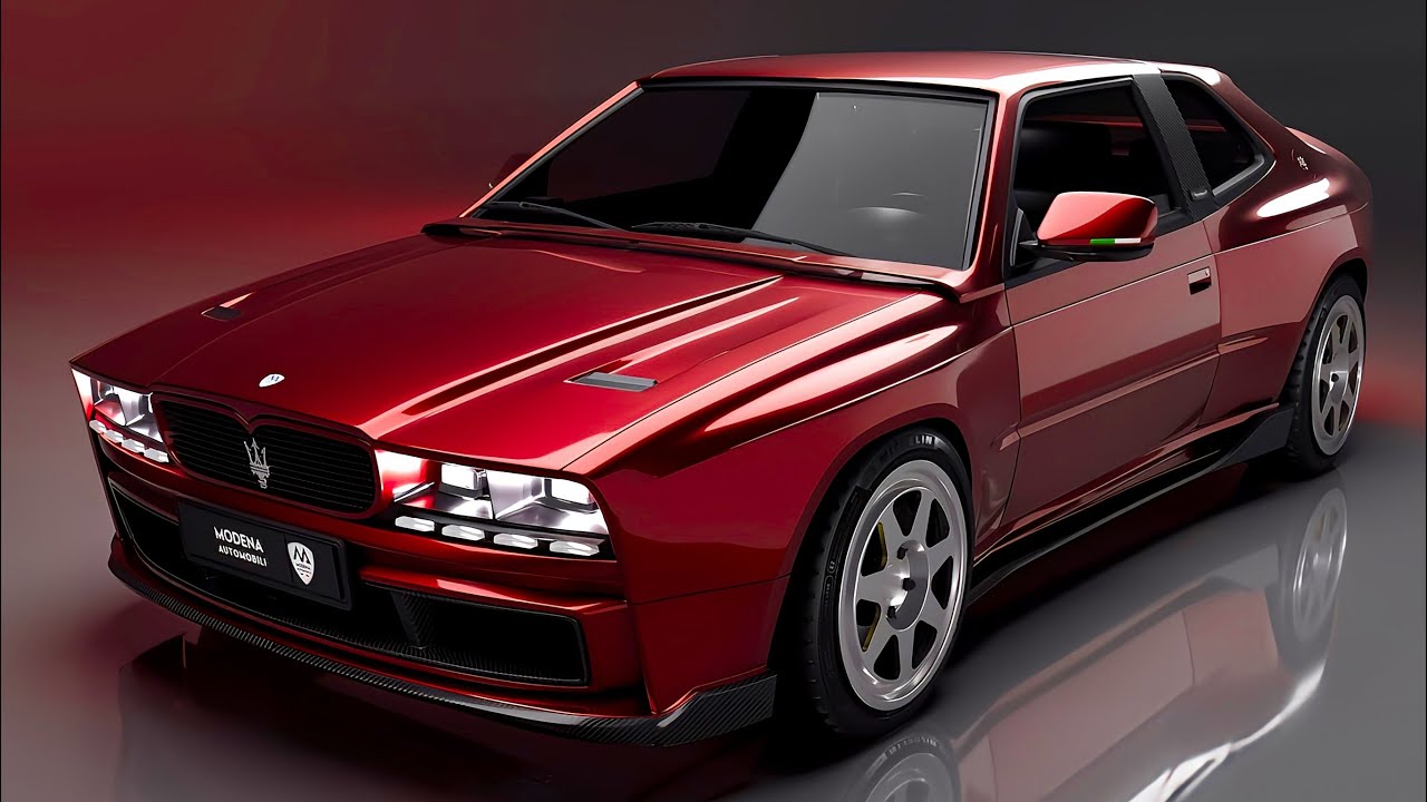 Maserati Biturbo Shamal Restomod Modena Automobili Classic Car