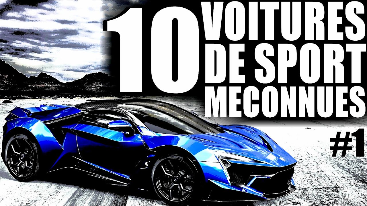 10 Voitures De Sport Méconnues 1 Youtube