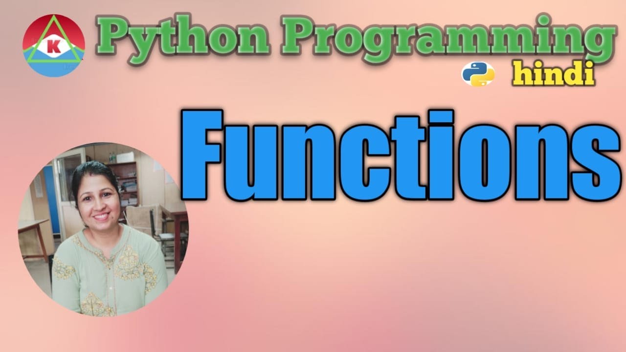 29 Python Programming Functions Hindi Youtube