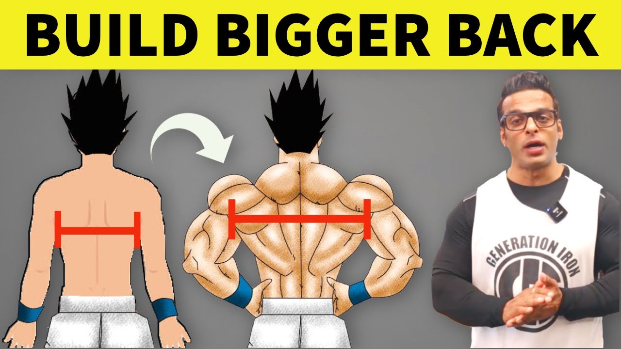 6 Exercises To Build Bigger Back Complete Back Workout Yatinder