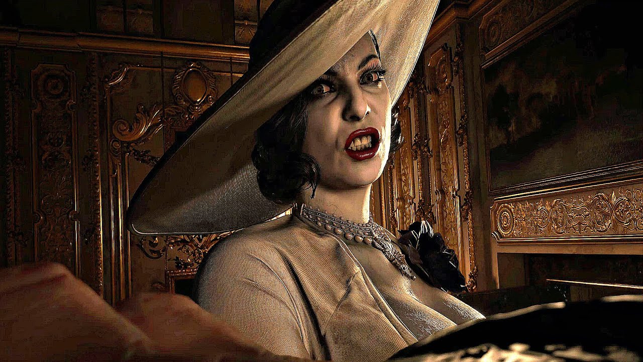 Resident Evil 8 Village Lady Dimitrescu Reaction To Daughter S Death