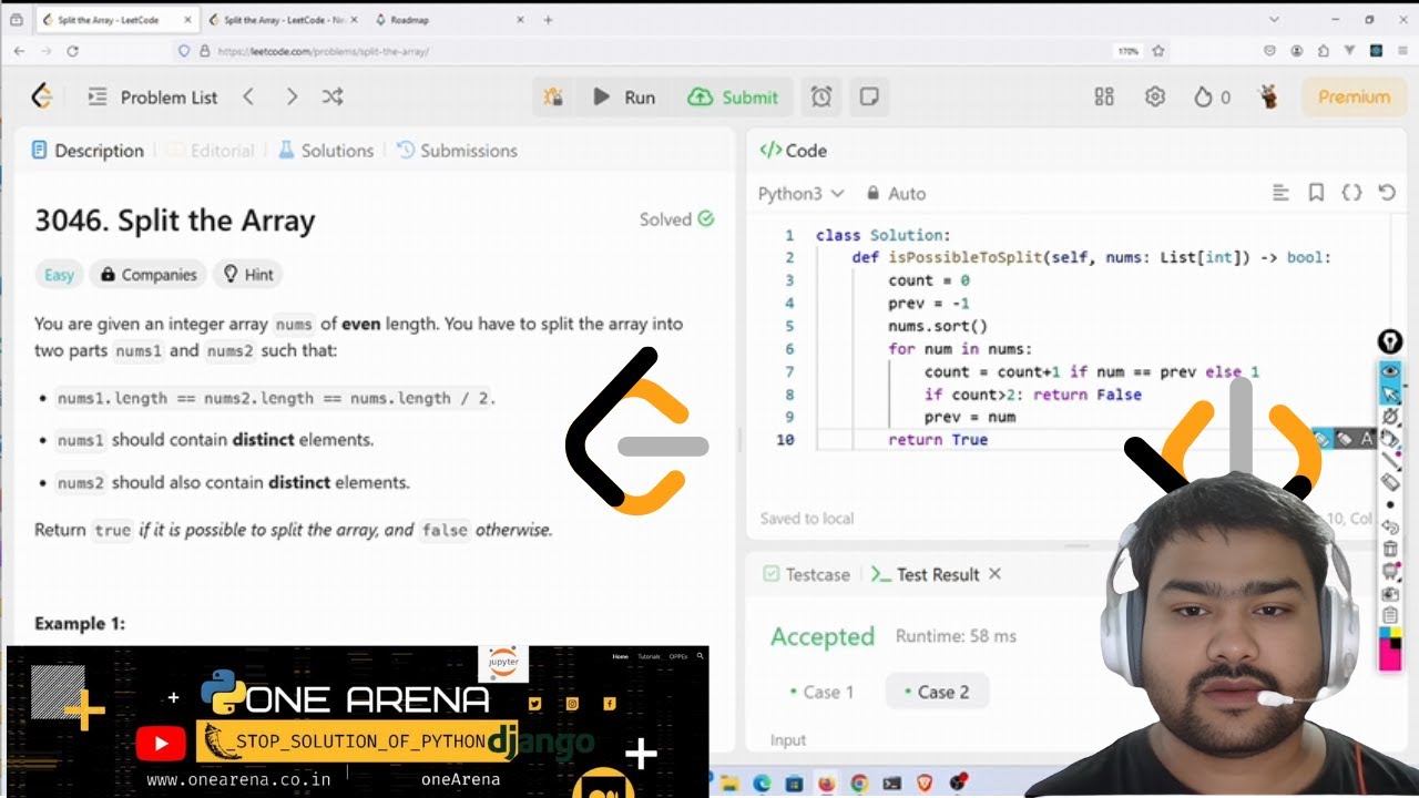 3046 Split The Array Youtube