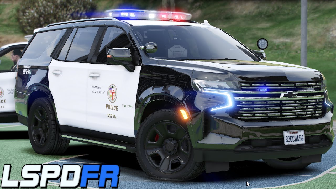 Los Angeles Police Department Lapd 23 Tahoe Lspdfr Gta5cops Youtube
