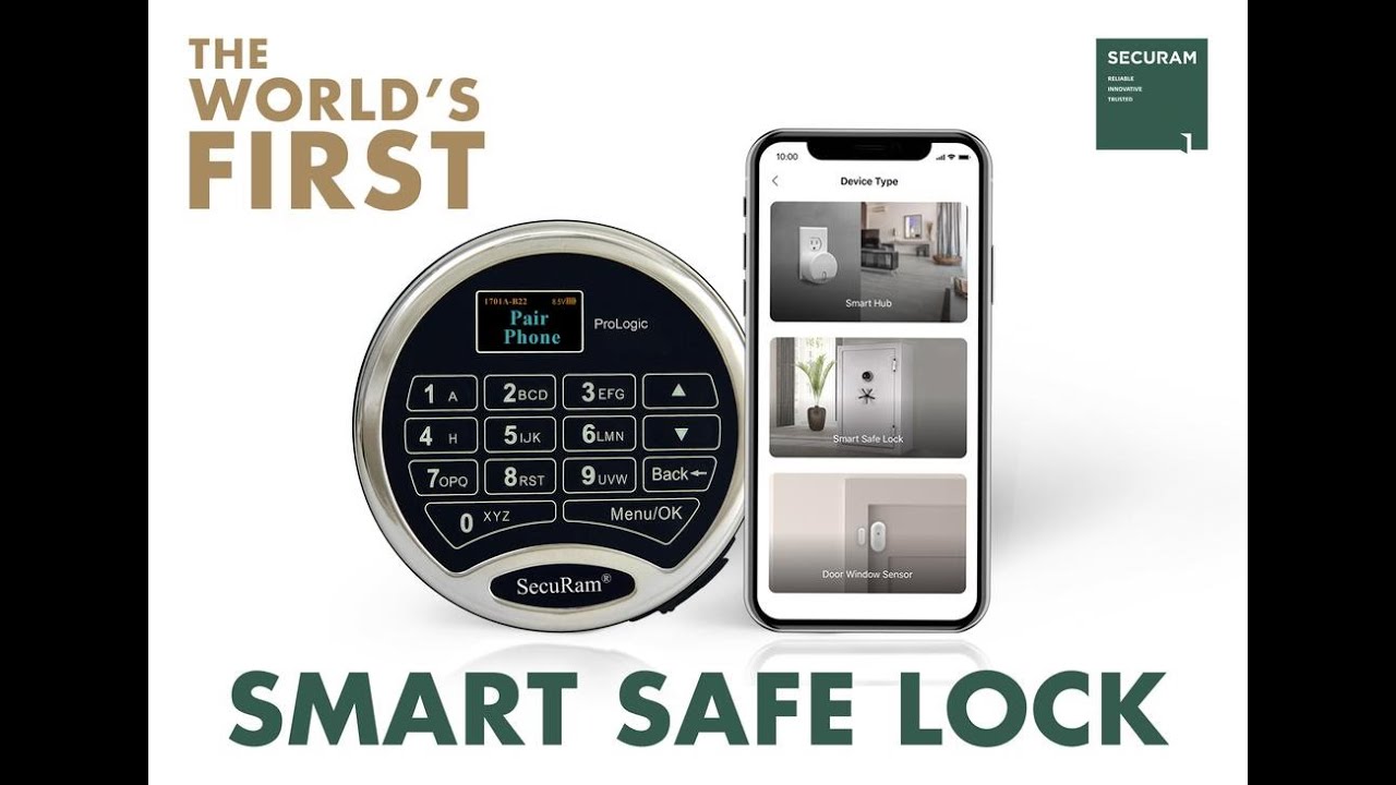 Securam Smart Safe Lock Overview Youtube