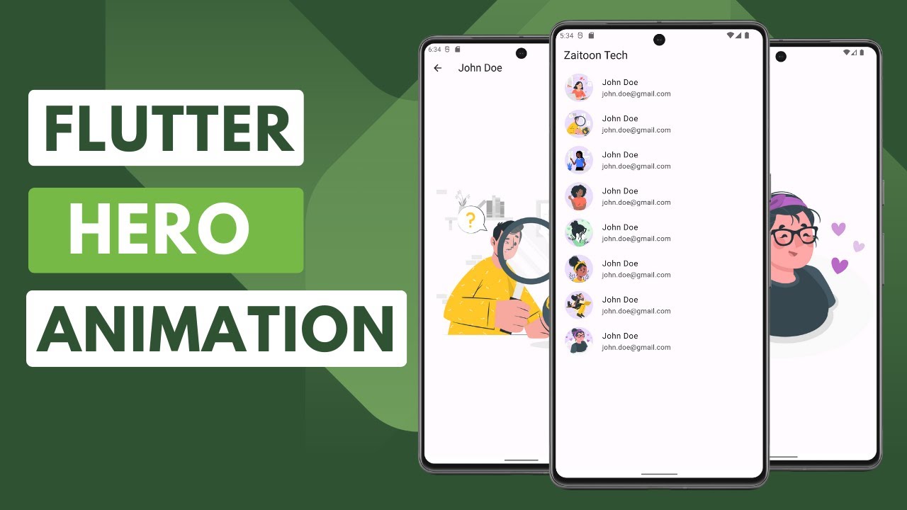 Flutter Hero Animation Widget Hero Animation Widget 2024 Youtube