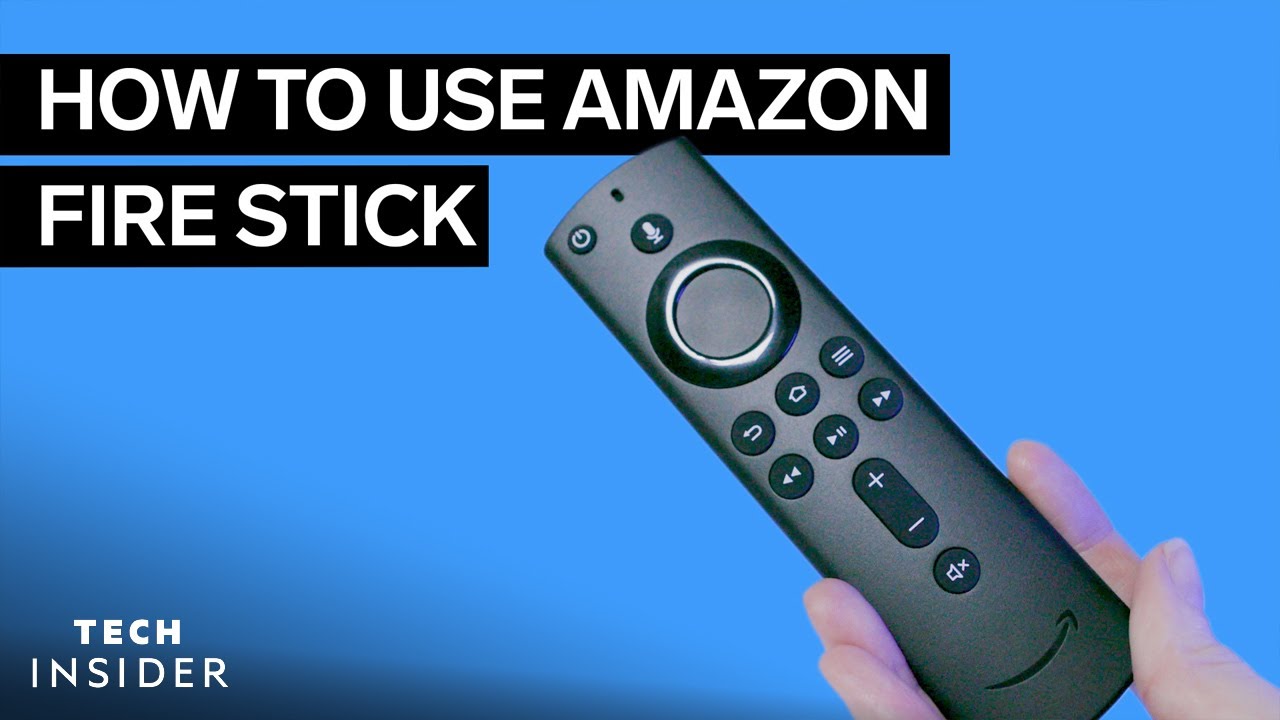 How To Use Amazon Fire Stick Youtube