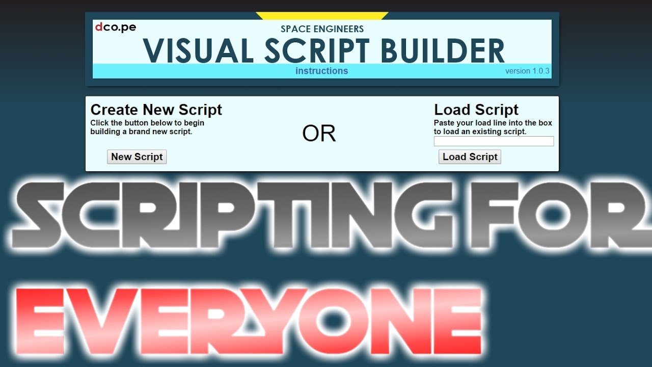 Easy Scripting Is Here Visual Scripting Builder Youtube
