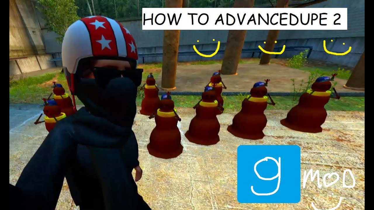 Garry S Mod Tutorial How To Put Dupes In To Advanced Duplicator 2