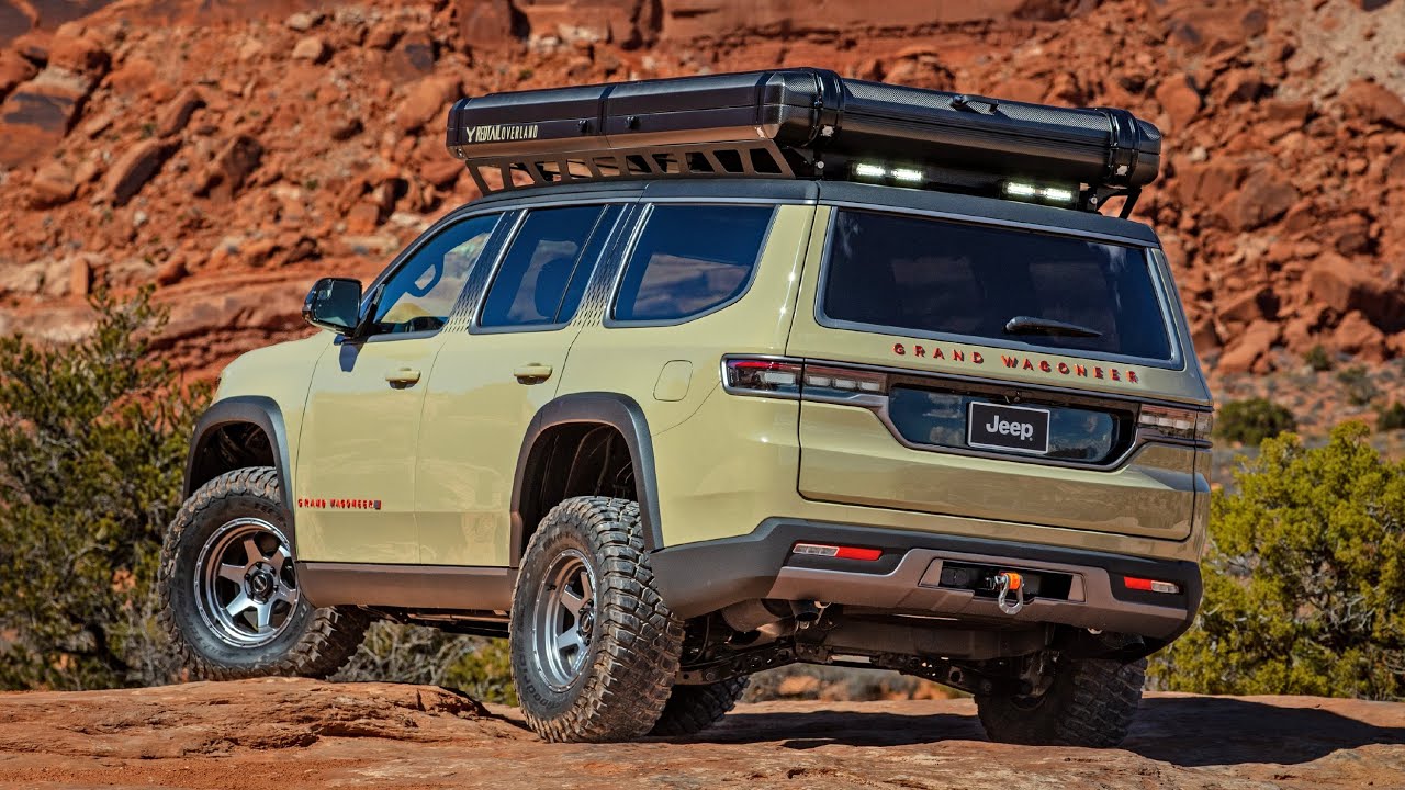 2023 Jeep Grand Wagoneer Camp Lux Overland Concept Youtube