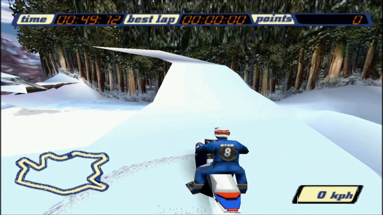 Sled Storm Secret Areas Shortcuts Youtube