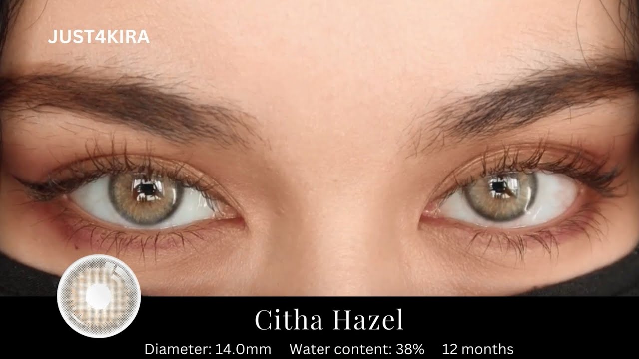 Best Natural Colored Contact Lenses Just4kira Citha Series Youtube