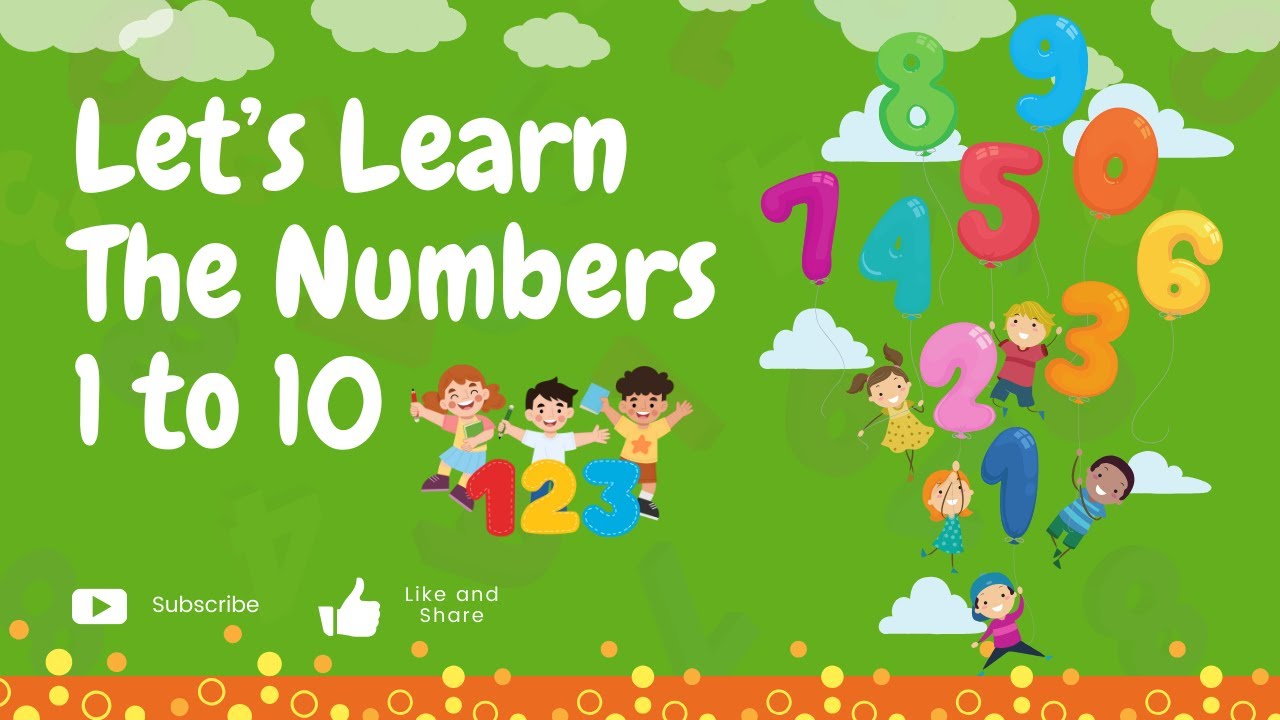 Numbers Song Kids Song Counting Song For Kids Nursery Rhymes