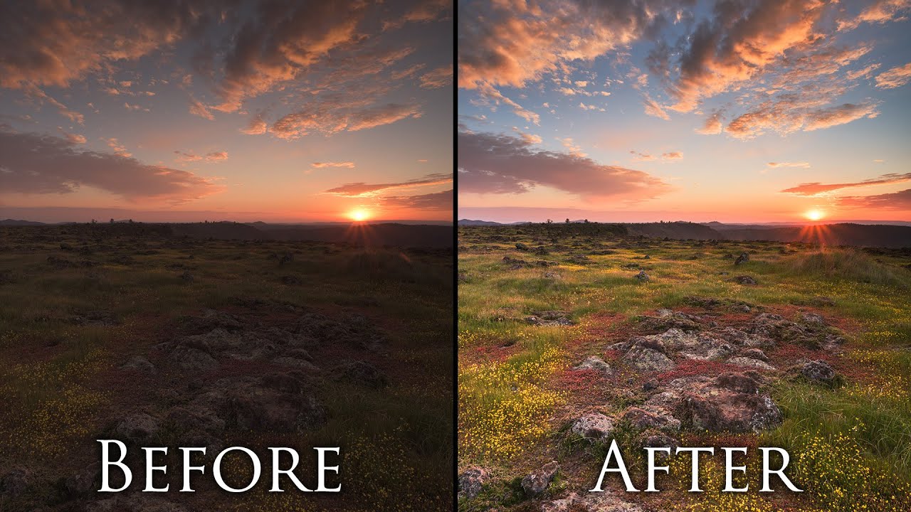 Post Processing Landscape Photos In 5 Minutes Photoshop Tutorial And