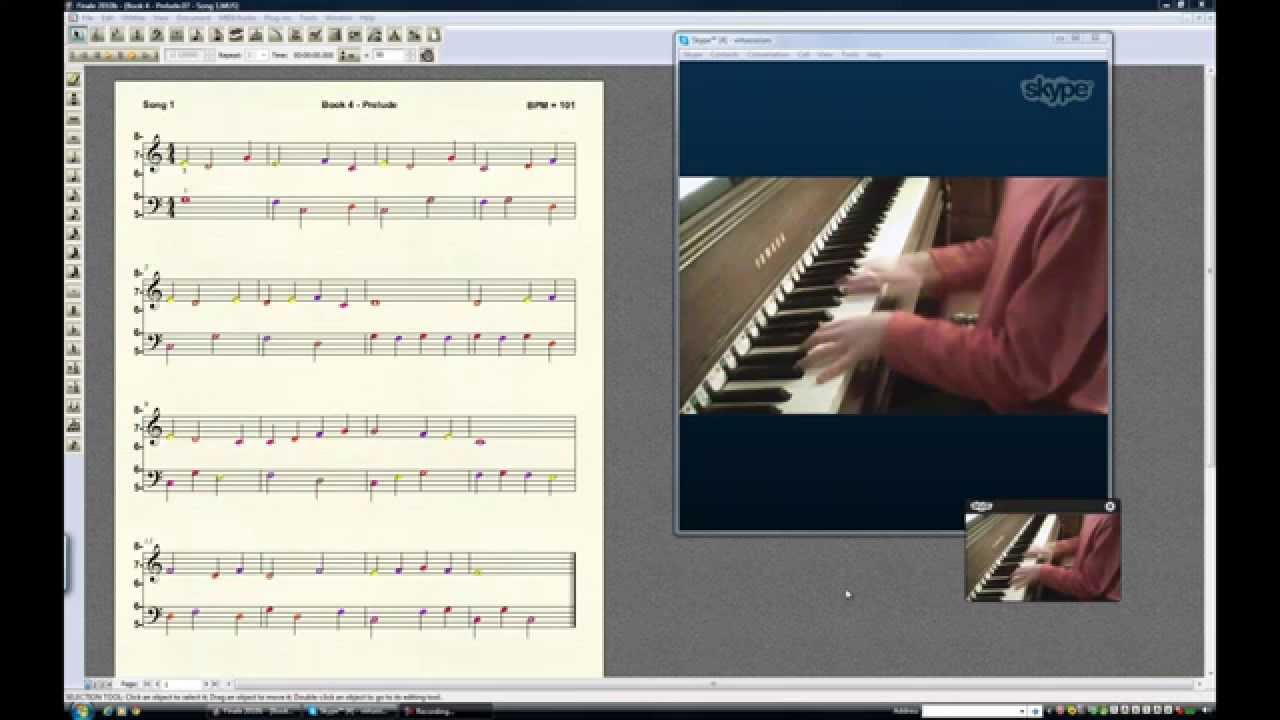 Virtuoso Piano Lesson 25 Student Colton Age 7 03 02 2015 Via