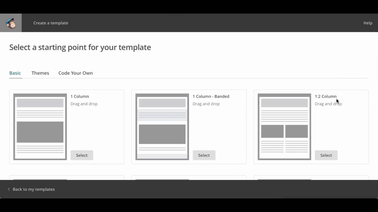 Spark Upload Template Mailchimp Youtube