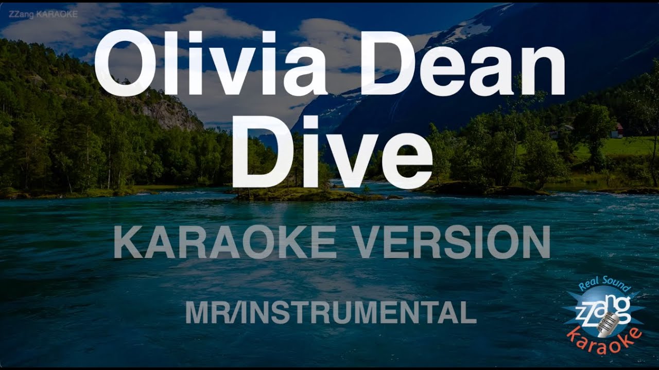 Olivia Dean Dive Instrumental Karaoke Version Youtube
