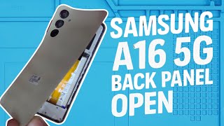 Samsung A16 5g Back Panel Open How To Change Samsung A16 Back Panel ...