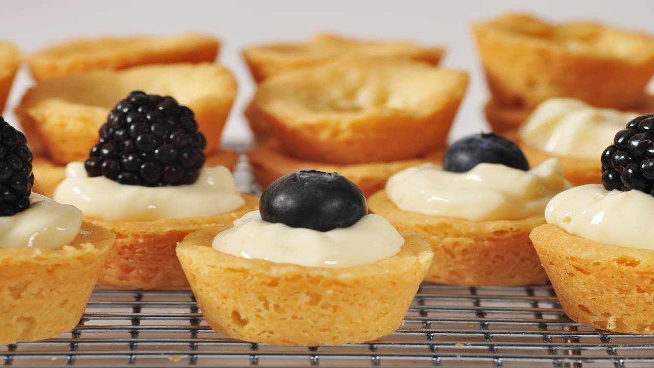 Shortbread Tarts Classic Version Joyofbaking Youtube