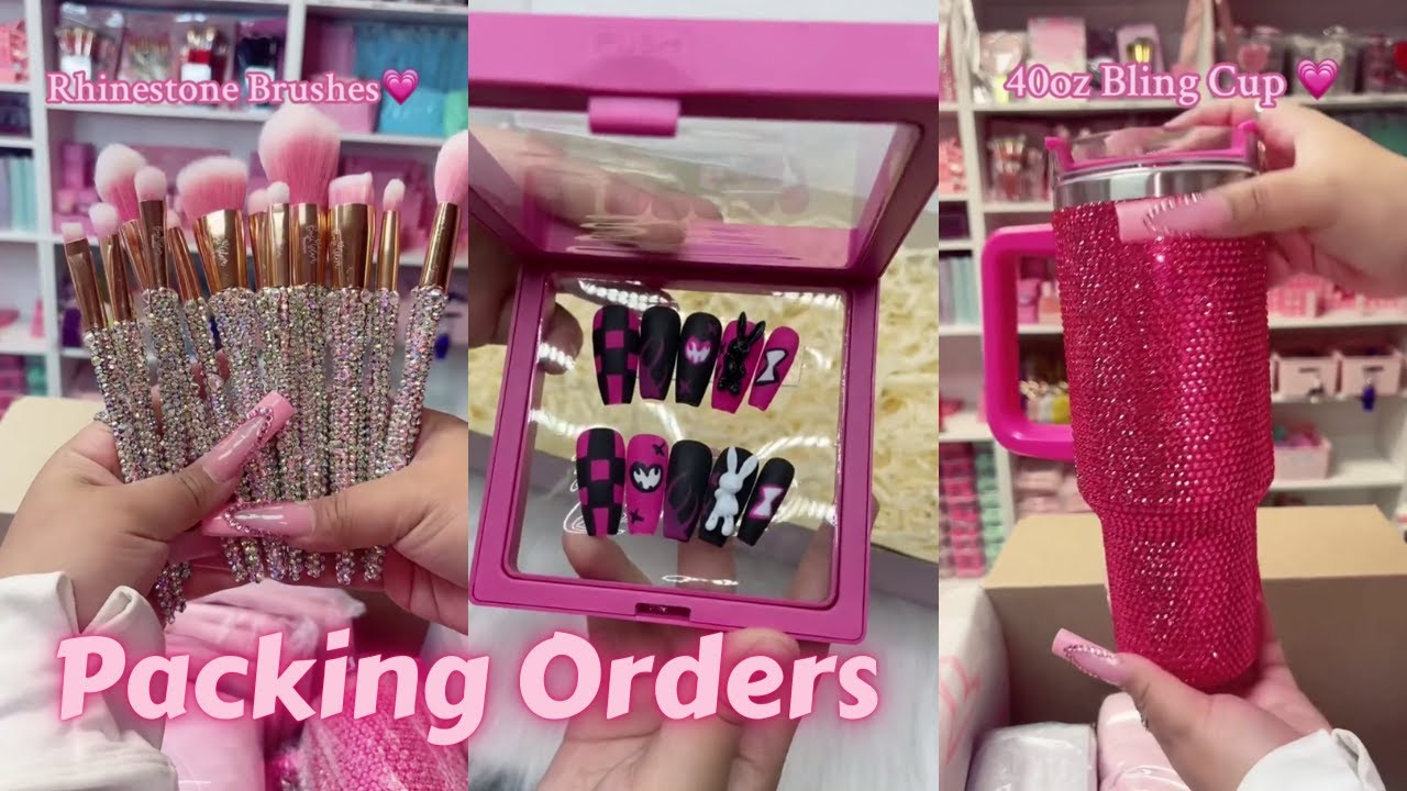 Asmr Packing Orders 34 Small Business Tmmb S Youtube