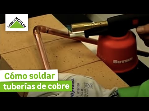 Cómo Soldar Tuberías De Cobre Leroy Merlin Youtube