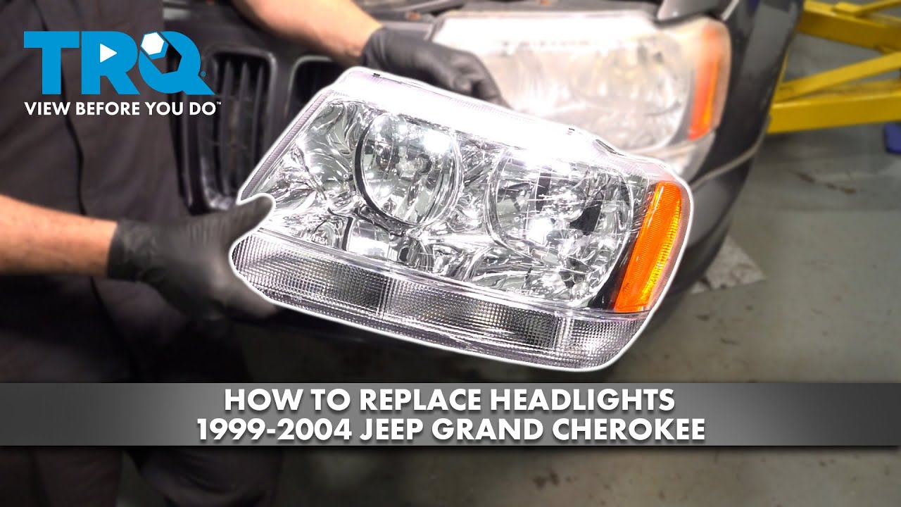 How To Replace Headlights 1999 2004 Jeep Grand Cherokee 1a Auto