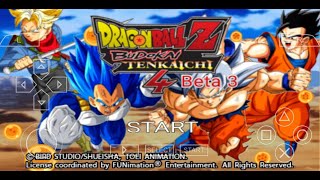 New Dragon Ball Z Budokai Tenkaichi 4 Beta 3 2 Dbz Ttt Mod Ppsspp Iso ...