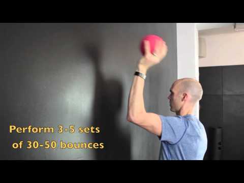 High 5 Plyo Ball Bounce Against Wall Chris Johnson Pt Youtube
