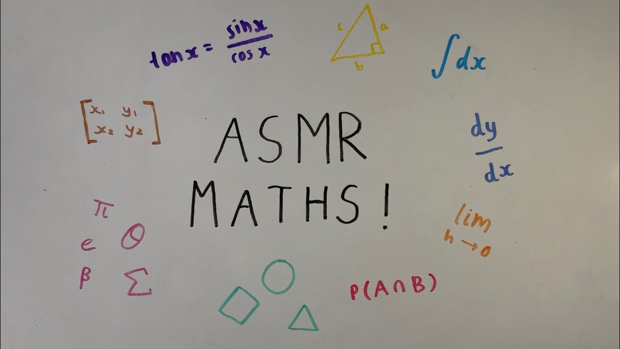 Asmr Solving Maths Problems Youtube