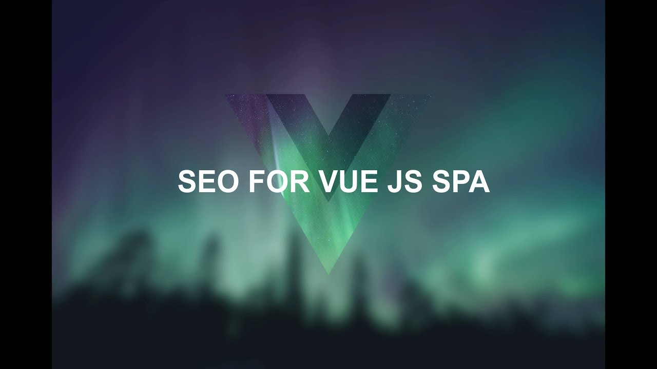 Vue Js Spa Seo Prerender Server Side Rendering Youtube
