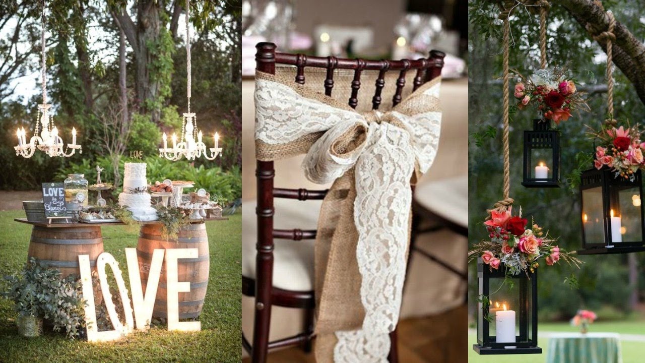 Rustic Wedding Decor Ideas Inspiration Wedding Checklist Planner