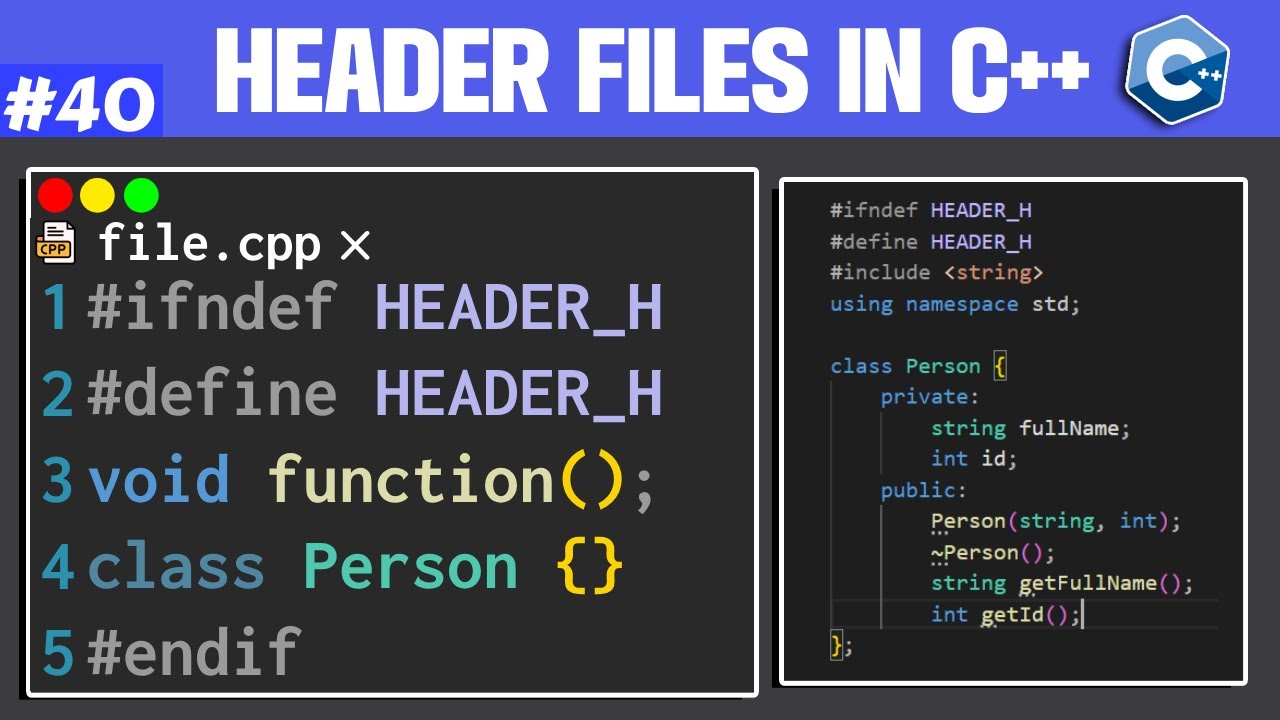 Header Files In C Youtube