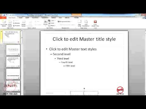 Powerpoint Slide Master Editor Qleroresource