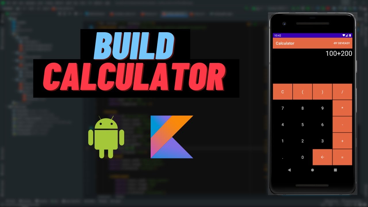 Calculator Using Kotlin And Android Studio Part 2 Youtube