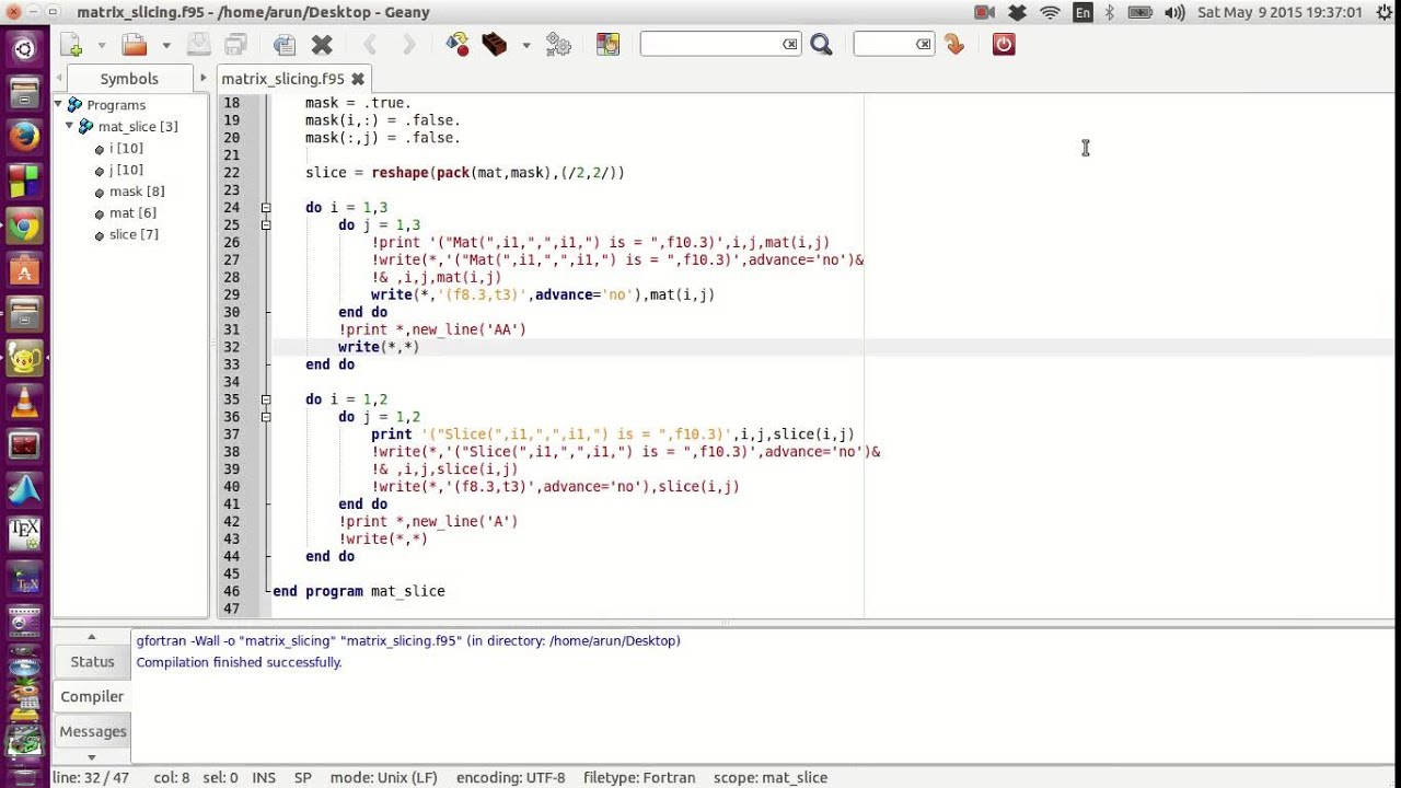 Fortran Programming Tutorials Revised 037 Fortran Array Indexing