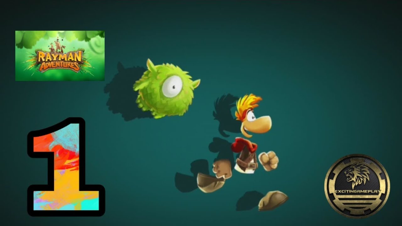 Rayman Adventures Gameplay Walkthrough Part 1 Ios Android Youtube