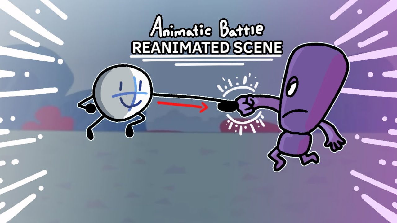 Animatic Battle Reanimated Scene Test Animation Youtube