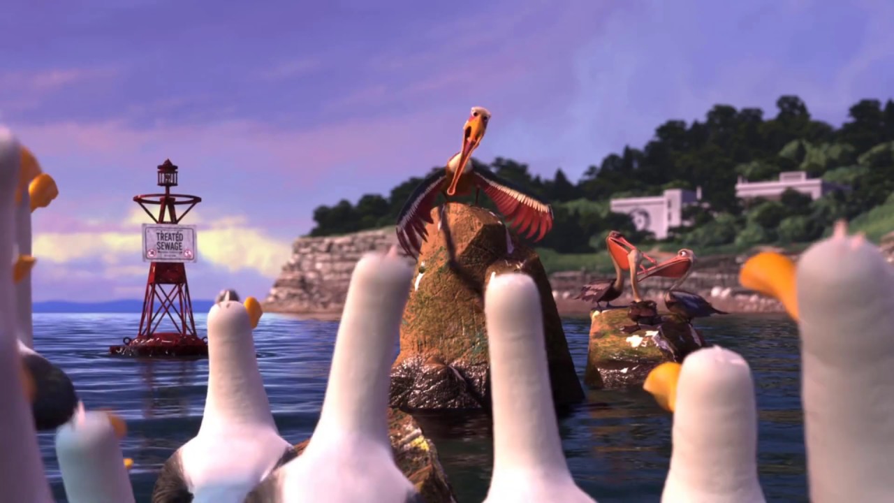 Finding Nemo Mine Mine Sarcastic Pelican Youtube