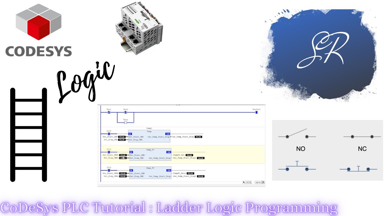Codesys Plc Programming Tutorial How To Program Using Ladder Logic