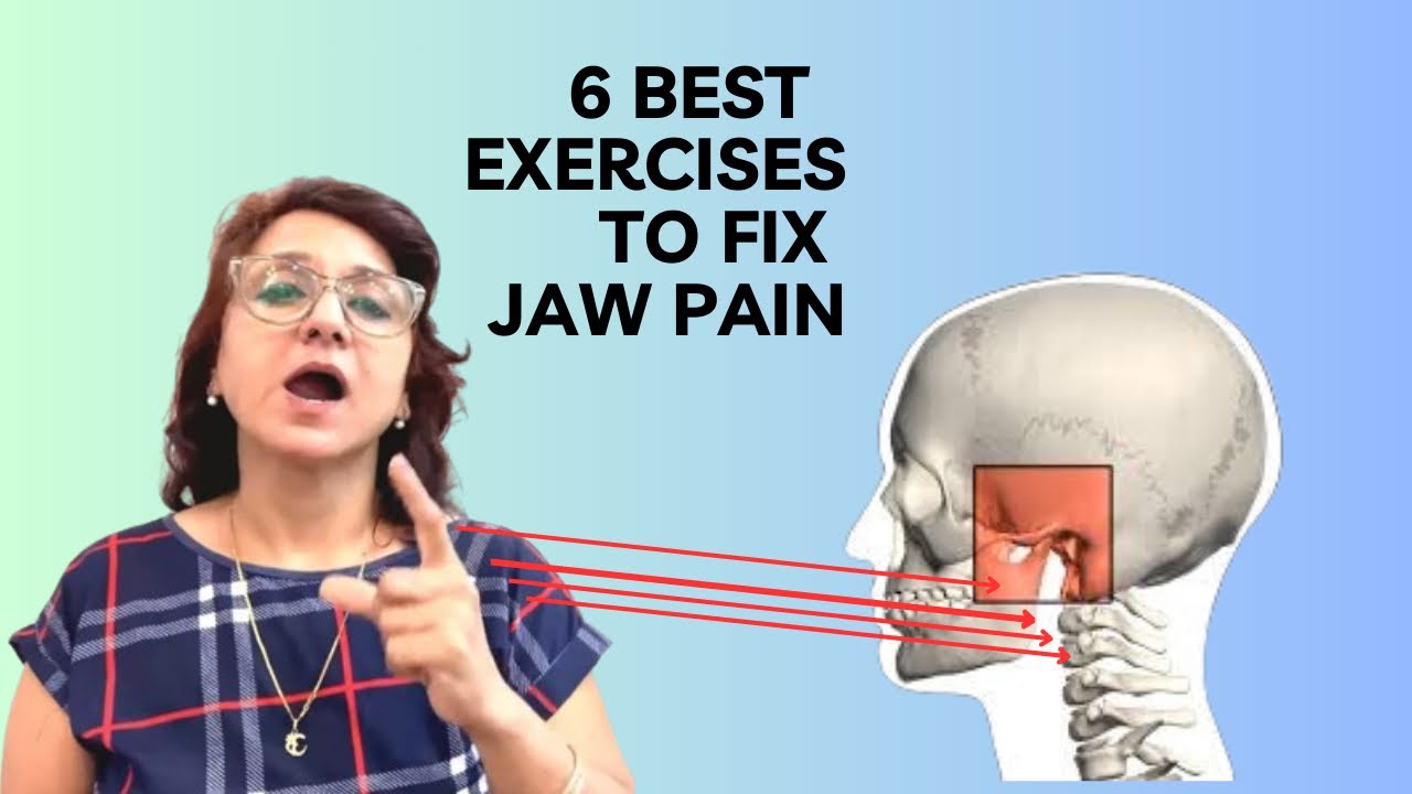 Tmj Exercises Jaw Pain Help Youtube