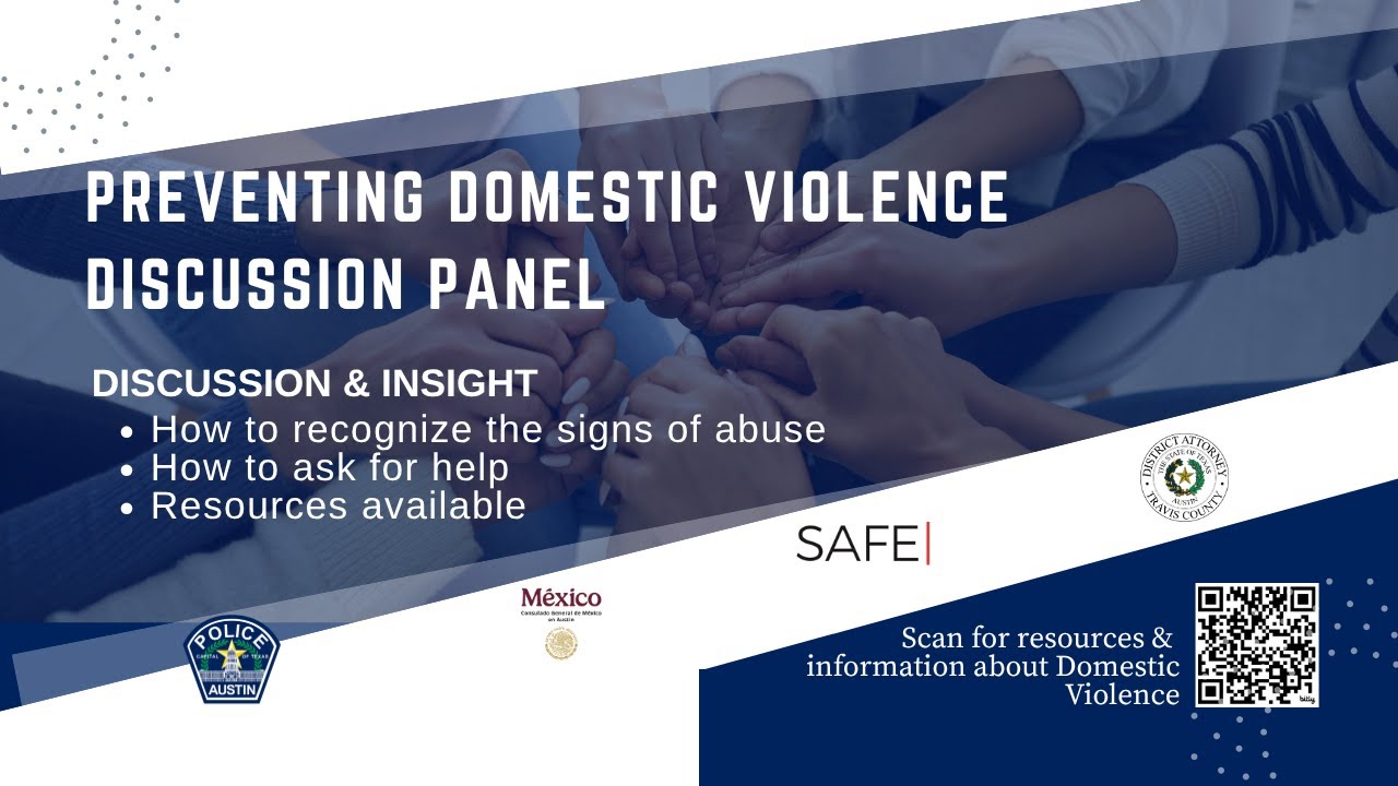 Preventing Domestic Violence An Interactive Panel Discussion Youtube