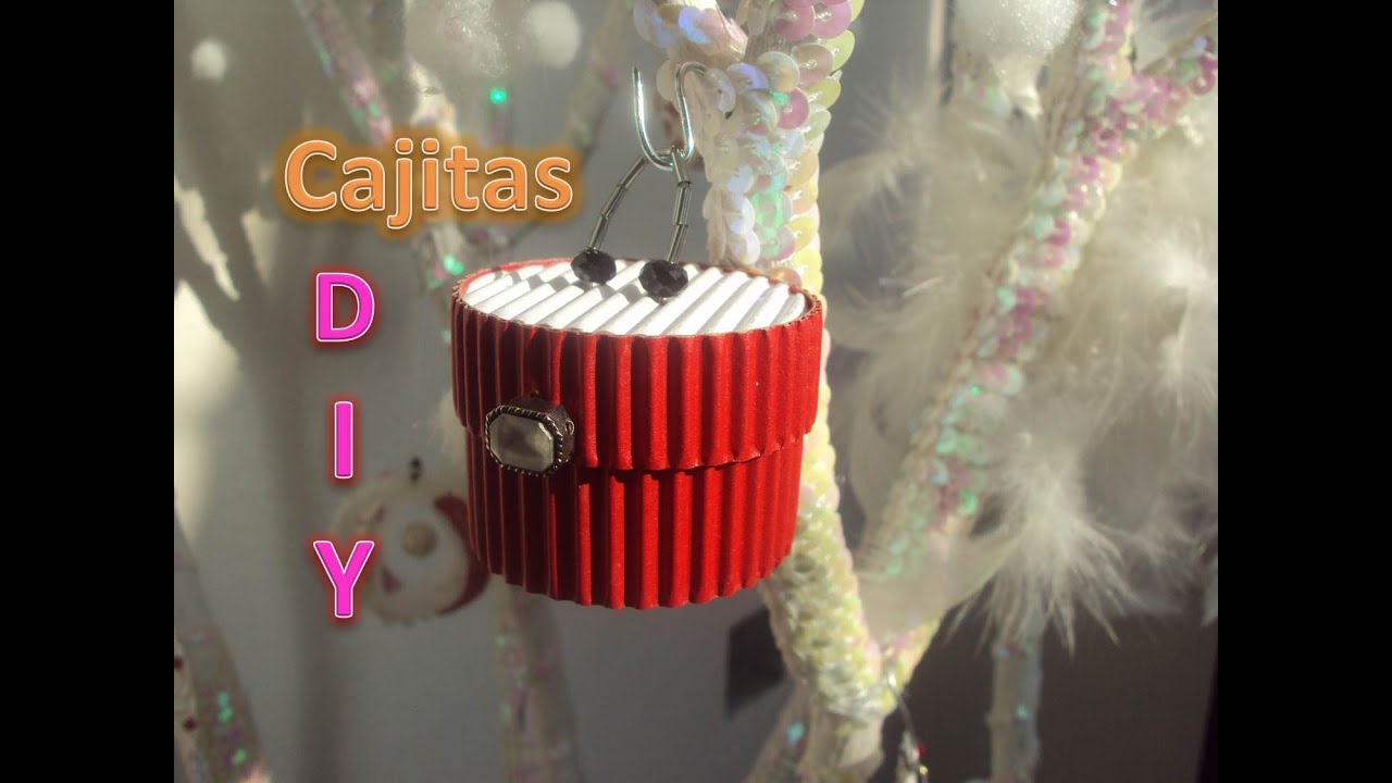 Diy Cajitas De Regalo Facil Carlu2013 Youtube